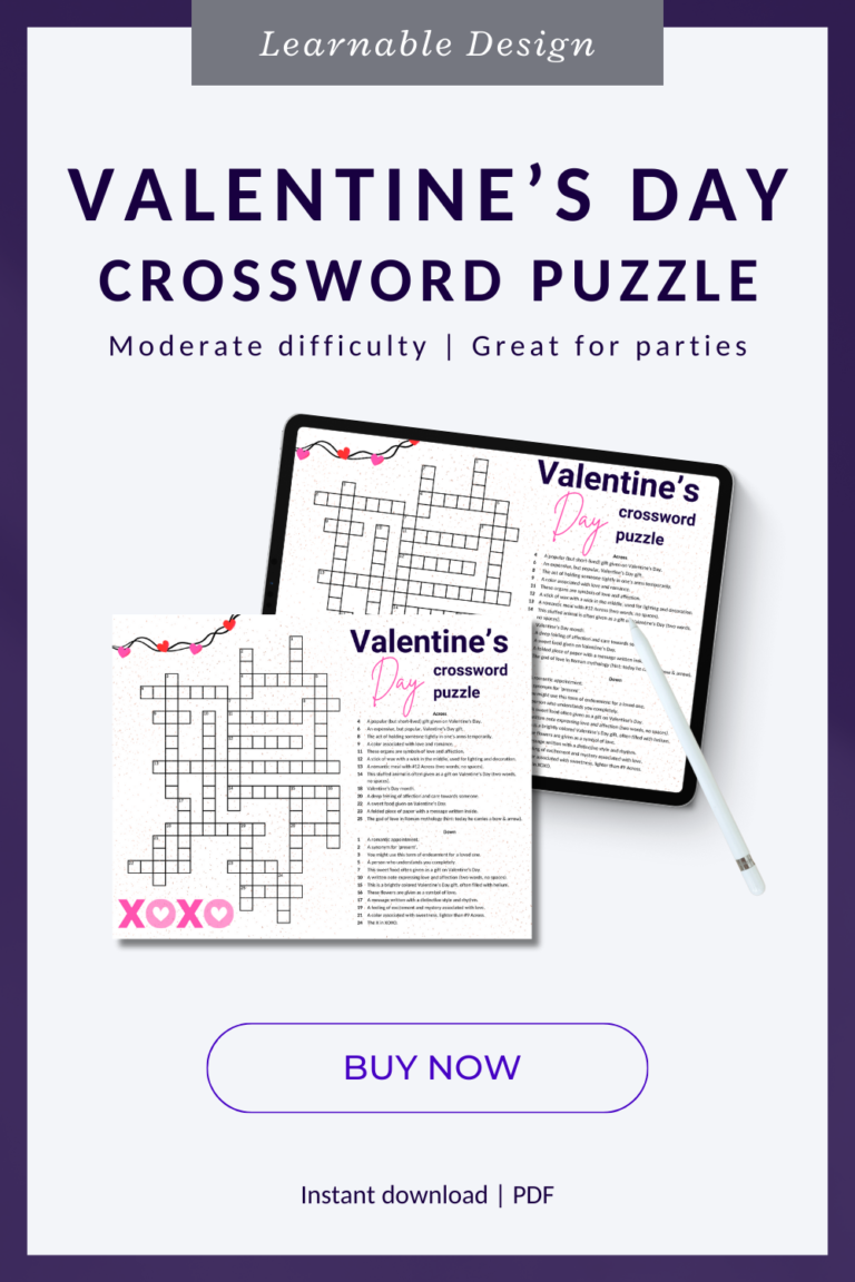 Crossword puzzles: fun couple activities to strength your relationship